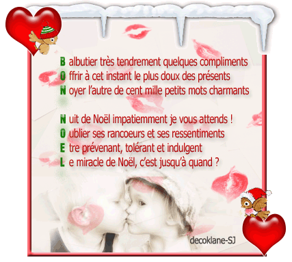 55 acrostiche bonnes fetes